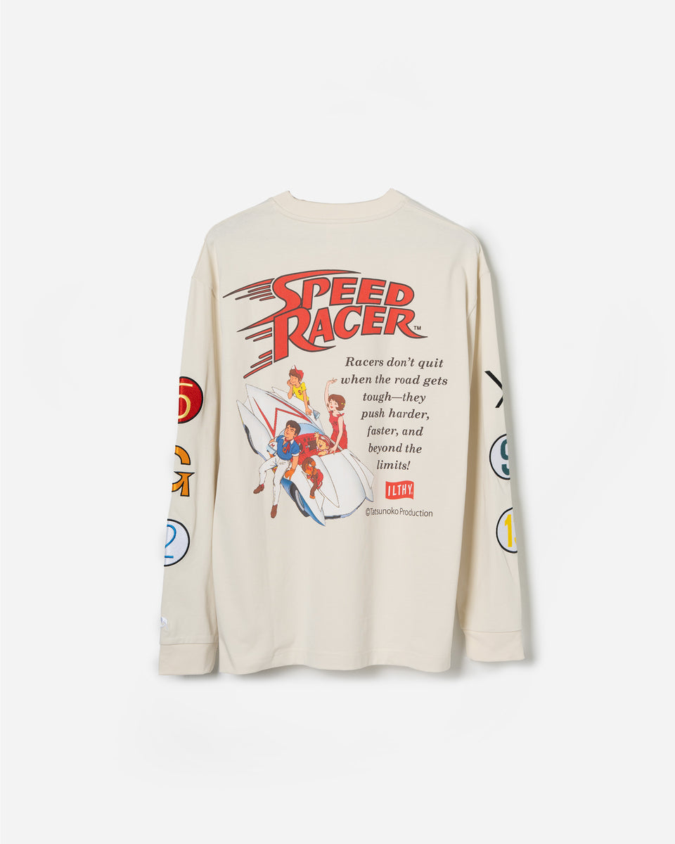 ILTHY® for Speed Racer Long Sleeve (Cream)