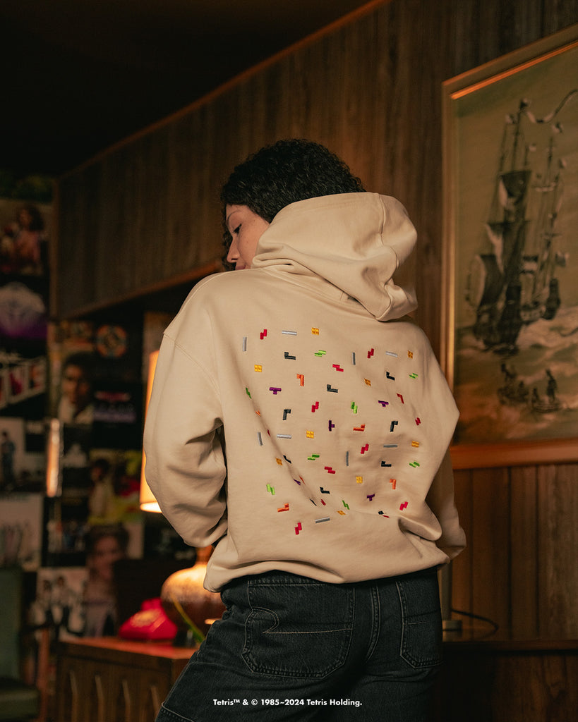 ILTHY® x Tetris® 40th Anniversary Cream Hoodie